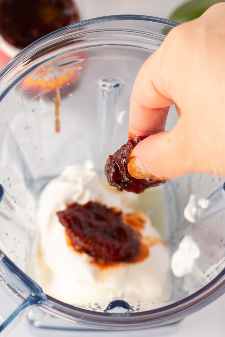4-Ingredient Chipotle Lime Sauce (for Fish Tacos or Dipping) | Hot Pan ...