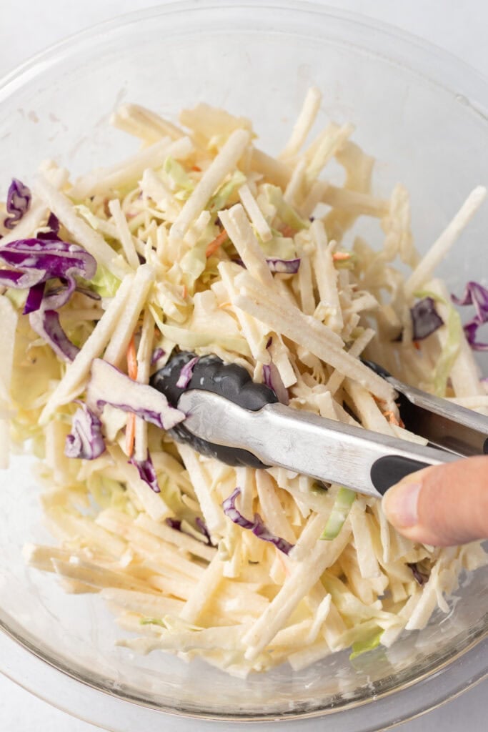 Fresh & Tangy Ginger Lime Jicama Slaw | Hot Pan Kitchen | Recipes for ...